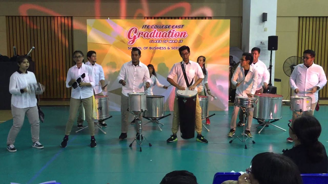 ITE CE Graduation Ceremony 2015 - Soul Percussion - YouTube