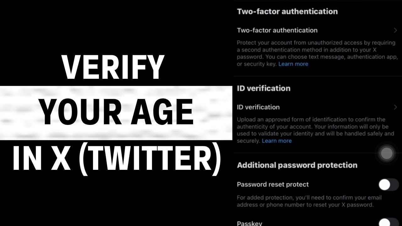 How to Verify Age in X (Formerly Twitter) | Twitter Age Verification ...