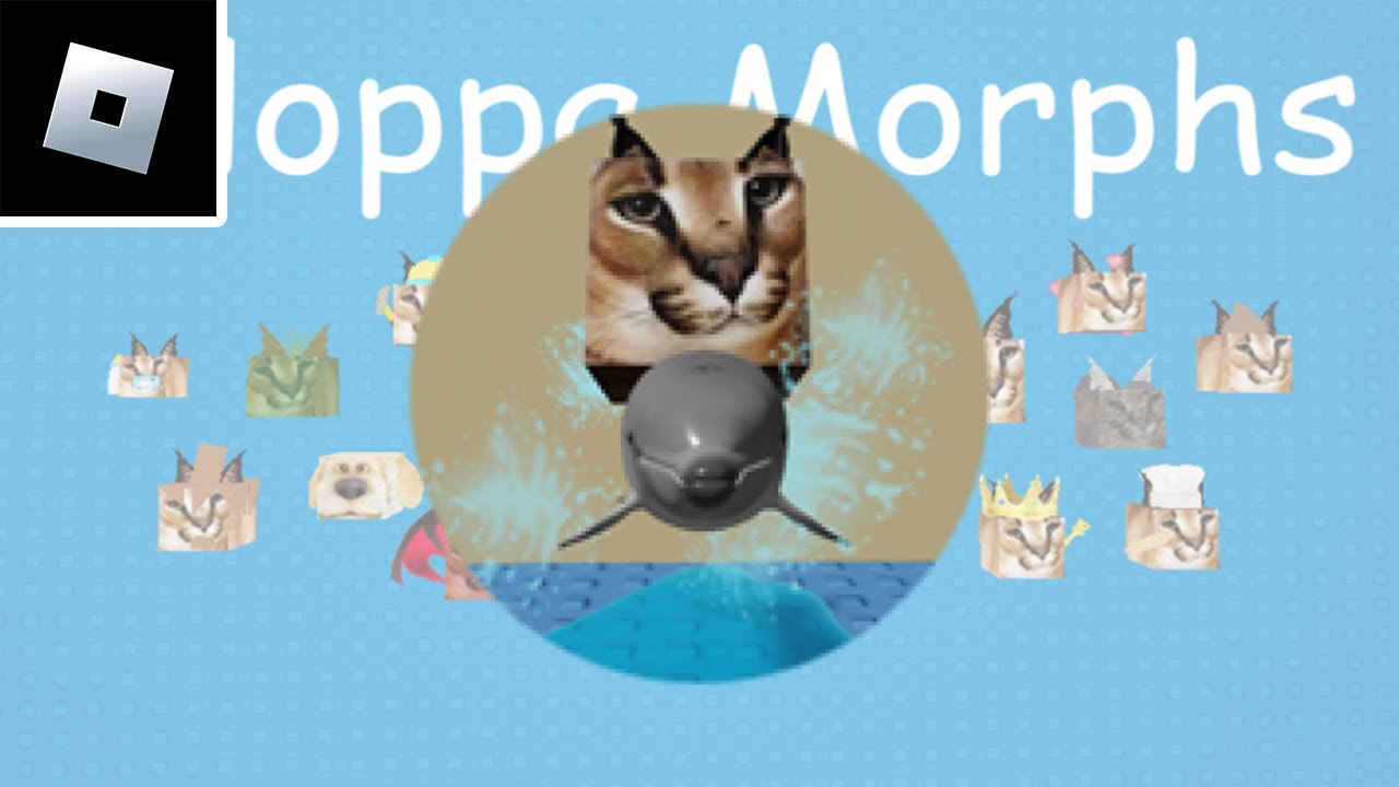 Roblox Find The Floppa Morphs: how to get "Dolphin Floppa" badge - YouTube