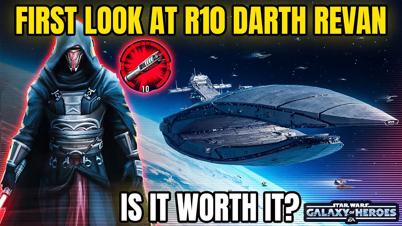First Look at Relic 10 Darth Revan! Does it Impact the Fleet Meta and ...