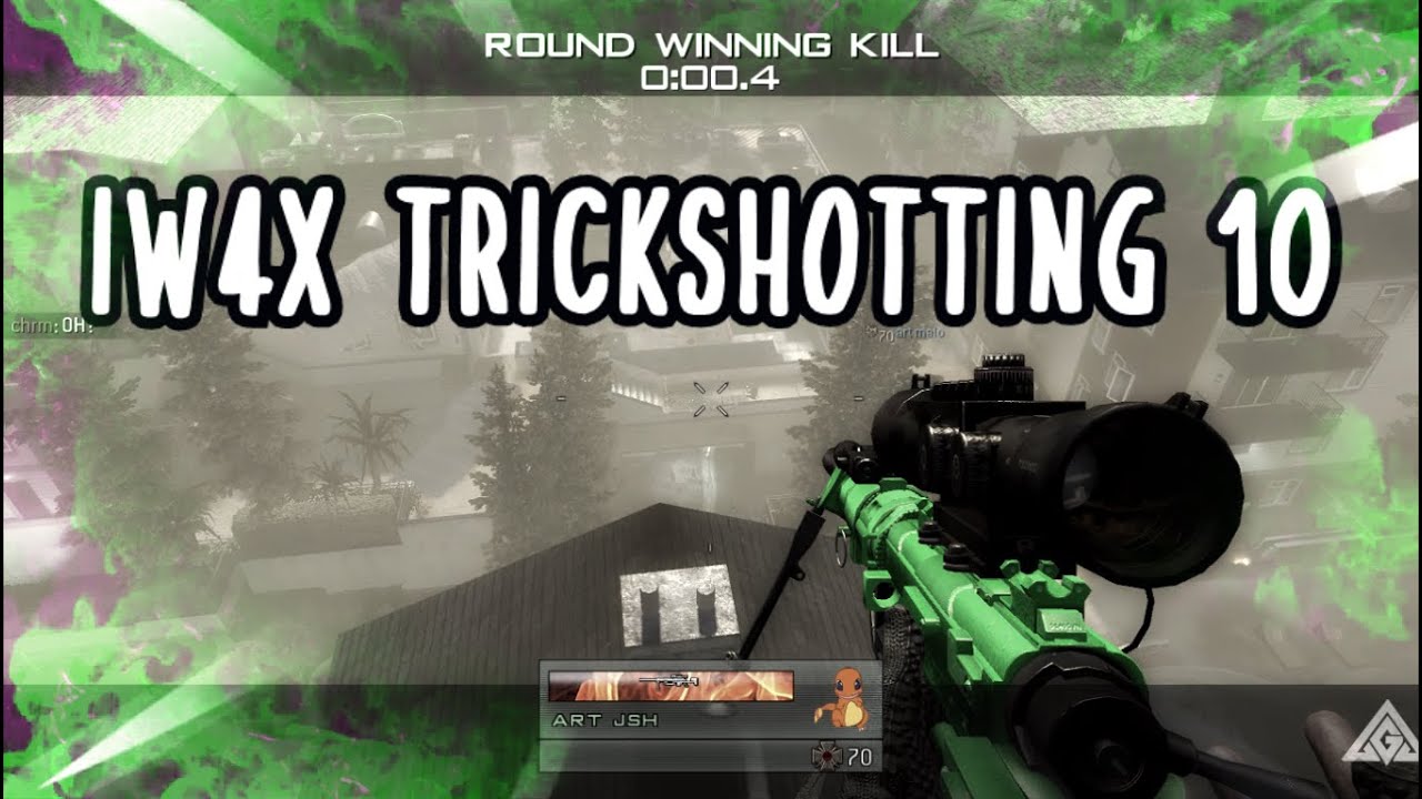 IW4X Trickshotting #10 (8 Shots) - YouTube