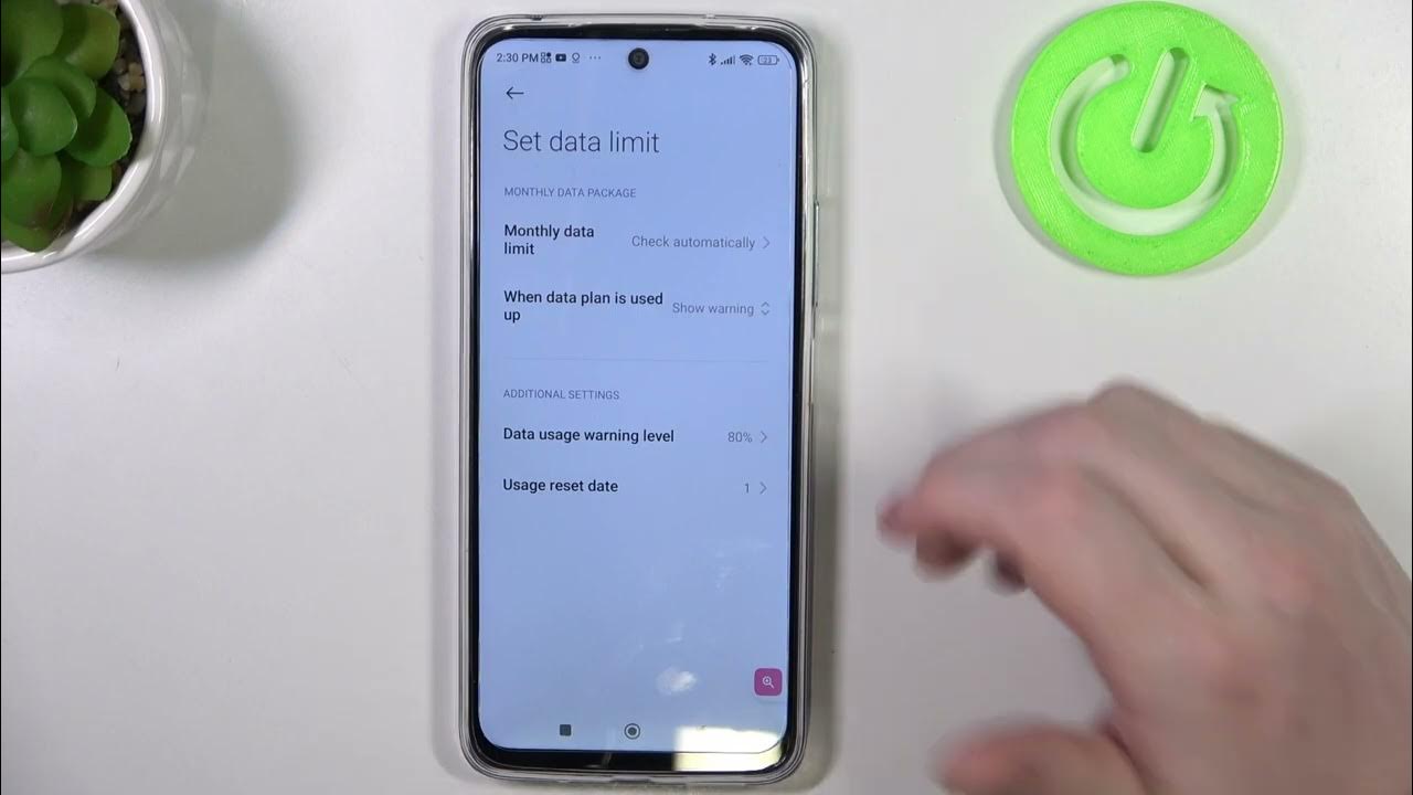How To Set Mobile Data Limit on Redmi 12R? - YouTube