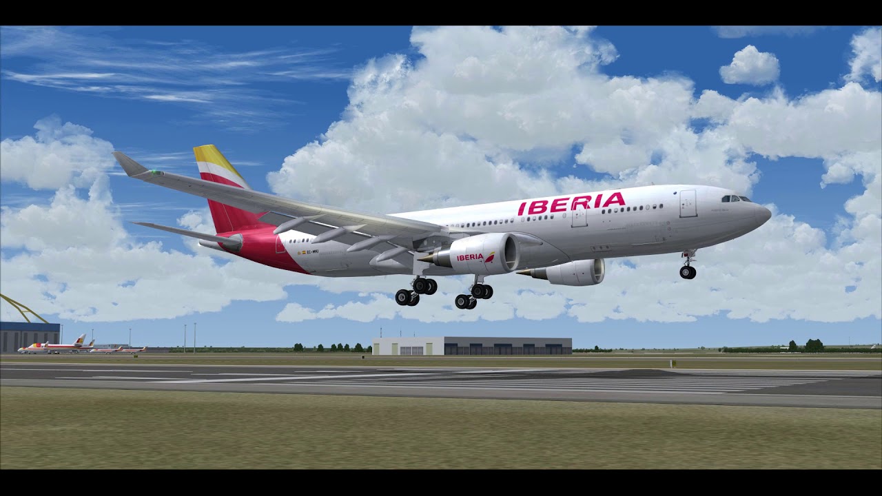 Iberia IB6300 A330-200 EC-MKI TJSJ San Juan (SJU) - Madrid (MAD) - YouTube