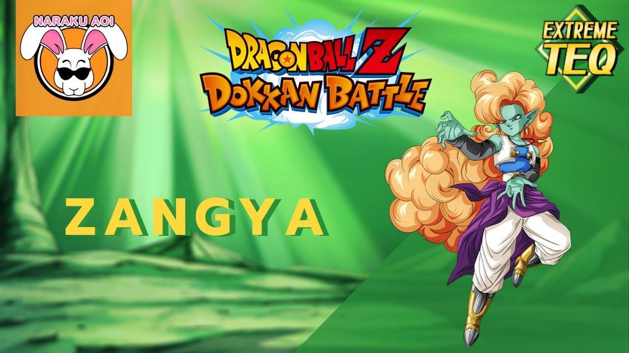 Dragonball Z Dokkan Battle Encyclopedia - Zangya - YouTube