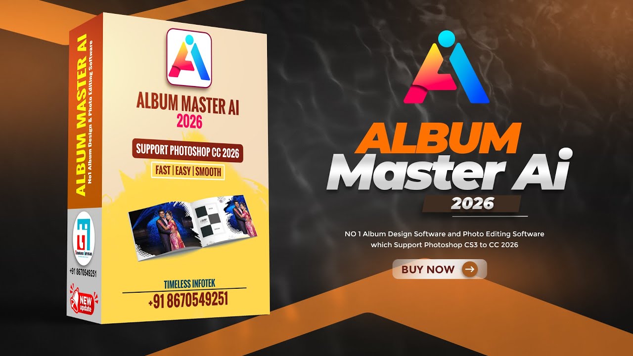 Album Master Ai 2026 - Support Photoshop CC 2026 - Fastest Album Design ...