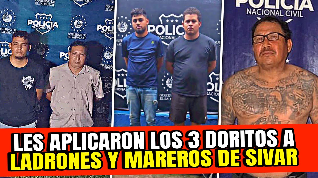 YA LOS CAPTURARON ESTOS ERAN LOS MAREROS Y LADRONES QUE ANDABAN ...