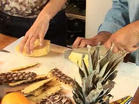 How to clean pineapple? - YouTube