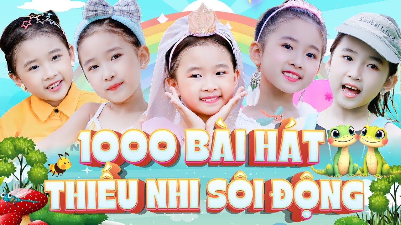 1000 Bài Nhạc Thiếu Nhi Sôi Động BÉ THÍCH NGHE NHẤT - Bé Candy Ngọc Hà ...