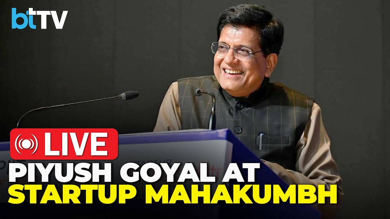 #Live | Union Minister Piyush Goyal's Special Address At Startup ...