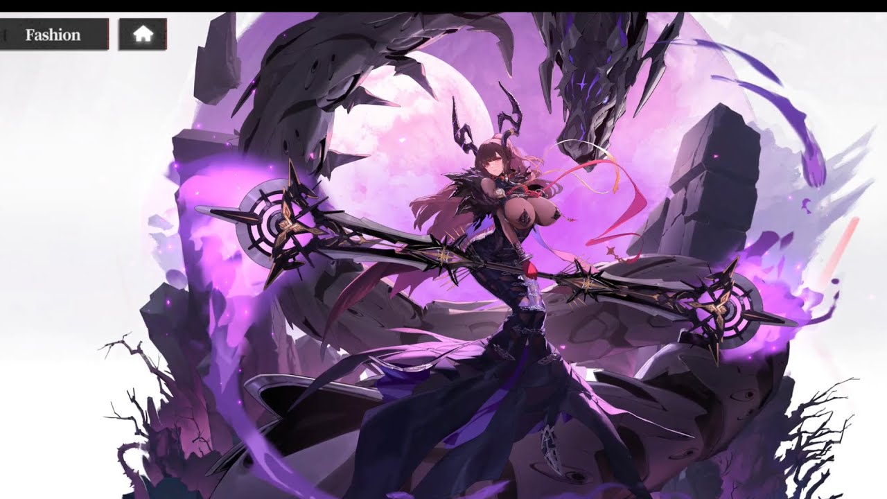 Echocalypse Lindell in game Art - YouTube