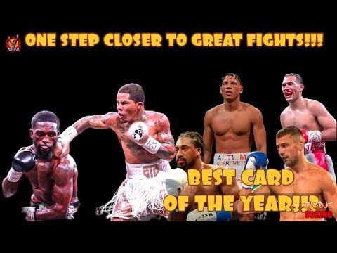 Tank Davis vs Frank Martin BEST CARD OF YEAR | Devon Lee JUMPED BY ...
