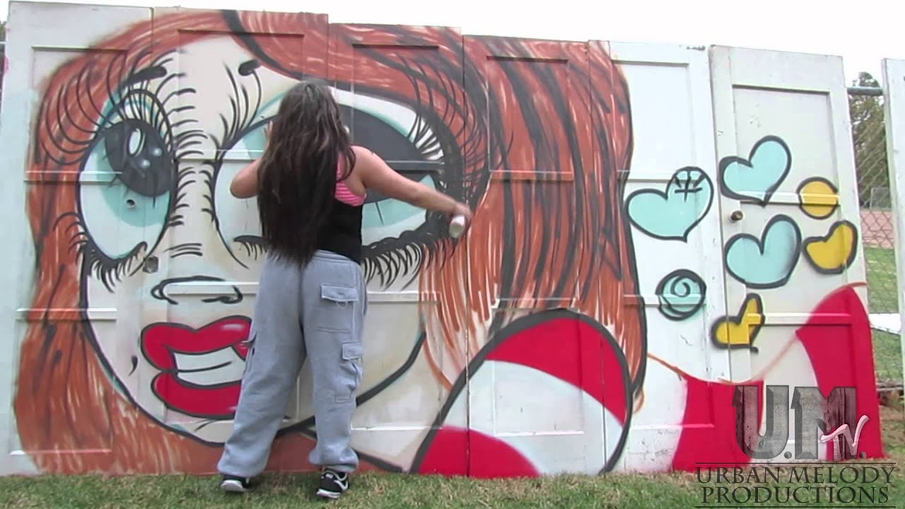 Time Lapse Graffiti - Sand One - TriTone Music and Art Festival - Urban ...