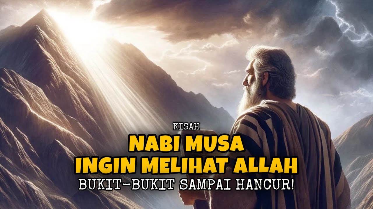 HAMPIR TERKABUL!!! INILAH KISAH NABI MUSA INGIN MELIHAT ALLAH SAAT ...