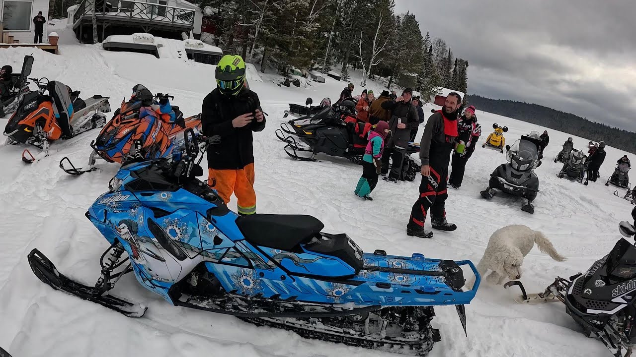 2025 Snowmobile Poker Run - YouTube