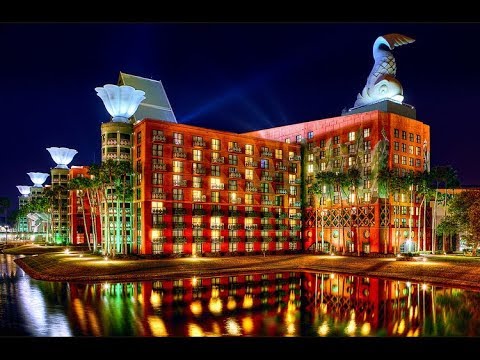 Walt Disney World Dolphin Resort - Resort View Room - YouTube