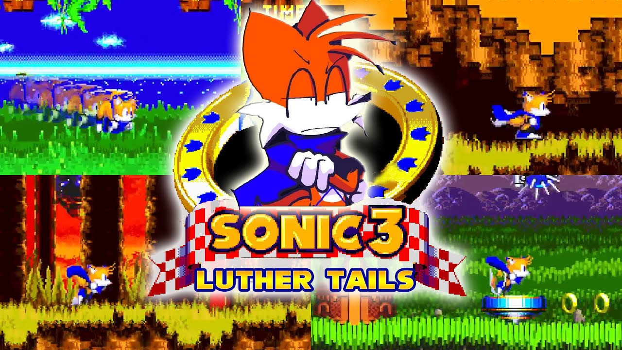 Luther Tails in Sonic 3 | Mod Sonic 3 A.I.R | Multiverso Sonic - YouTube