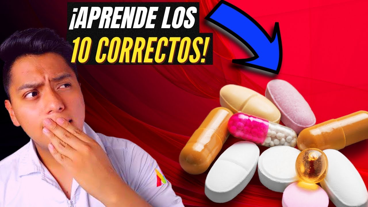 🔥OMS 10 CORRECTOS🔥 Para Administrar Medicamentos De Enfermeria/Medicina ...