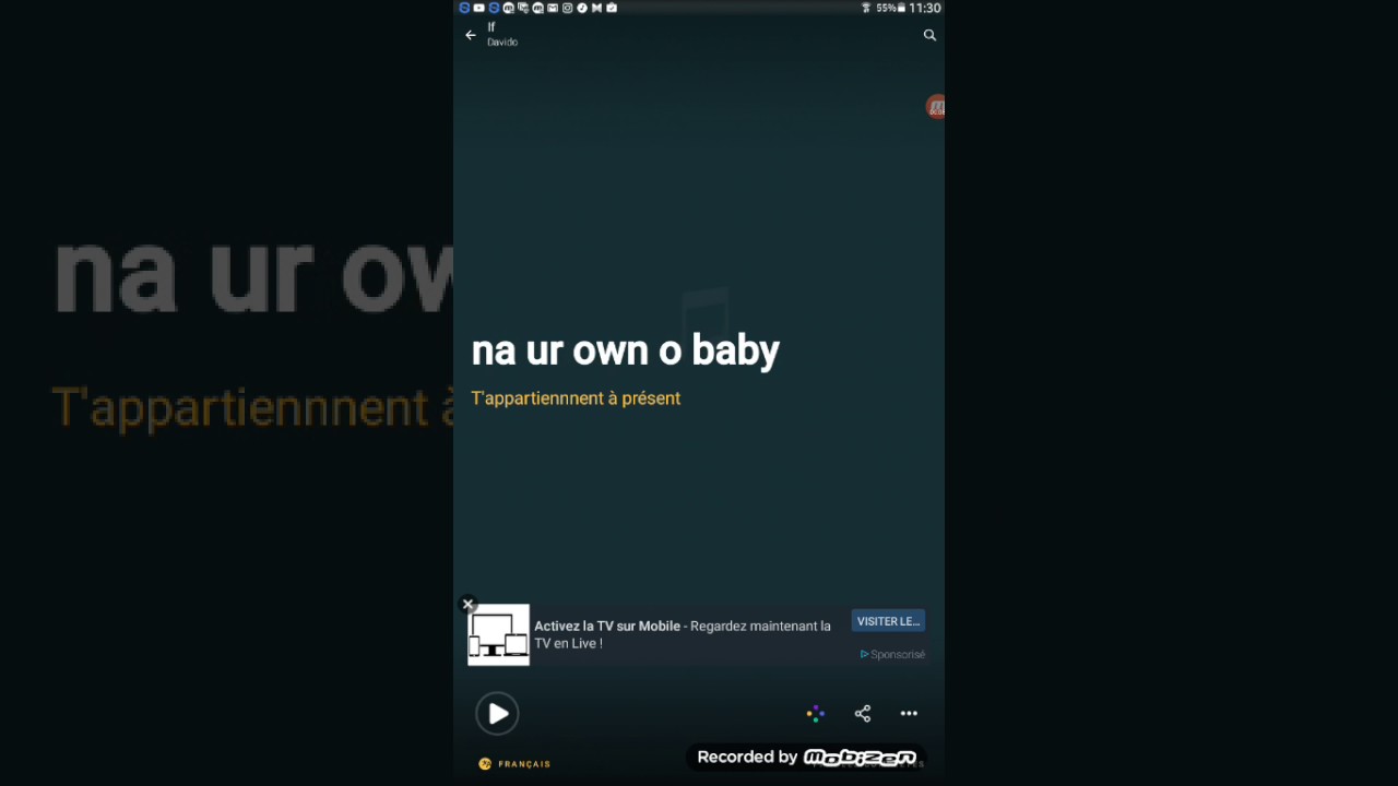 Davido - if (lyrics + traduction) - YouTube