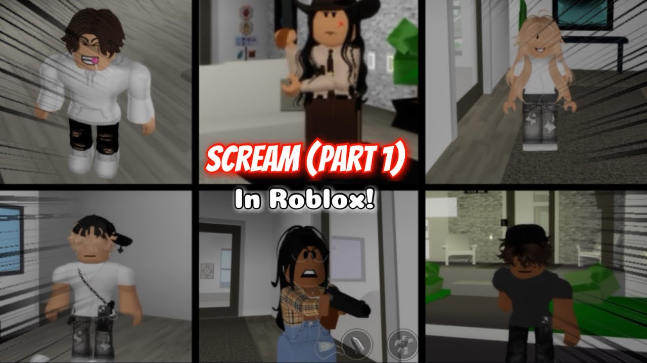 “Scream” The Movie (Part 1) || ROBLOX BROOKHAVEN || - YouTube
