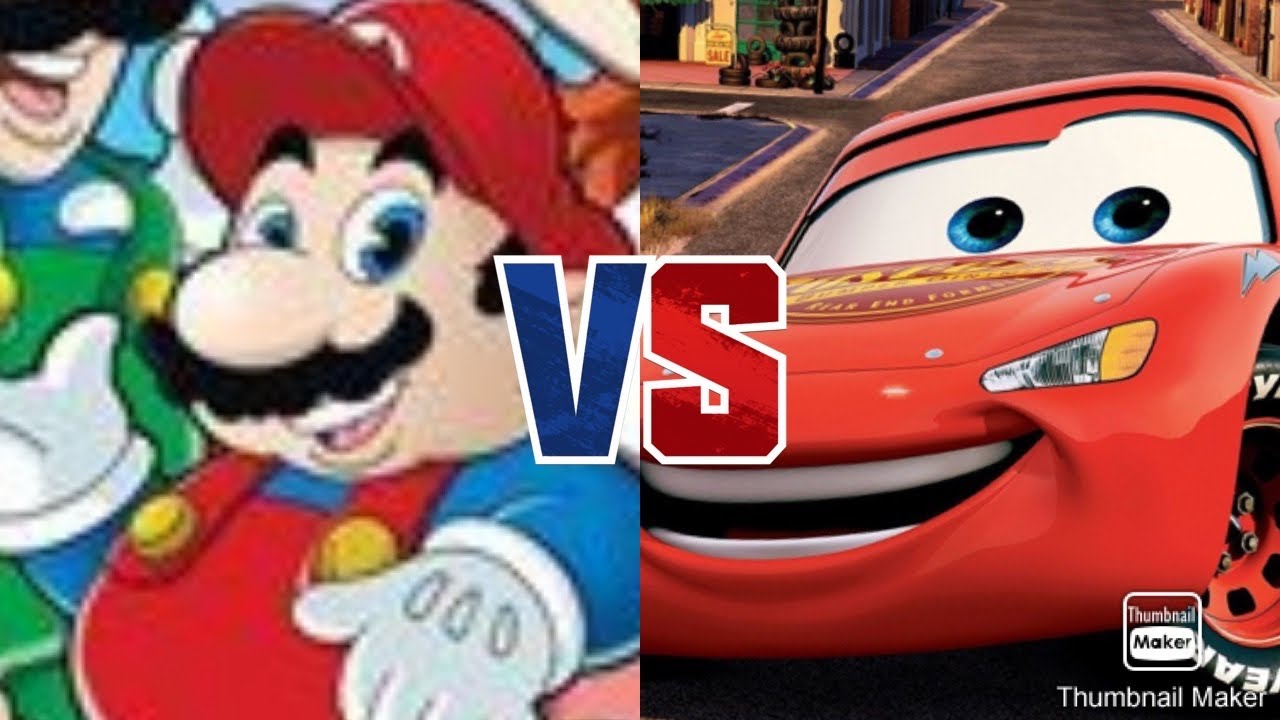 Mario vs Lighting McQueen - YouTube