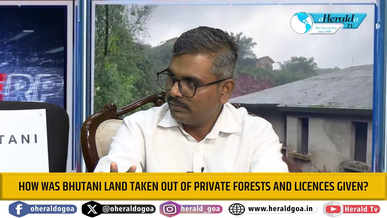How was Bhutani land taken out of private forests and licences given ...