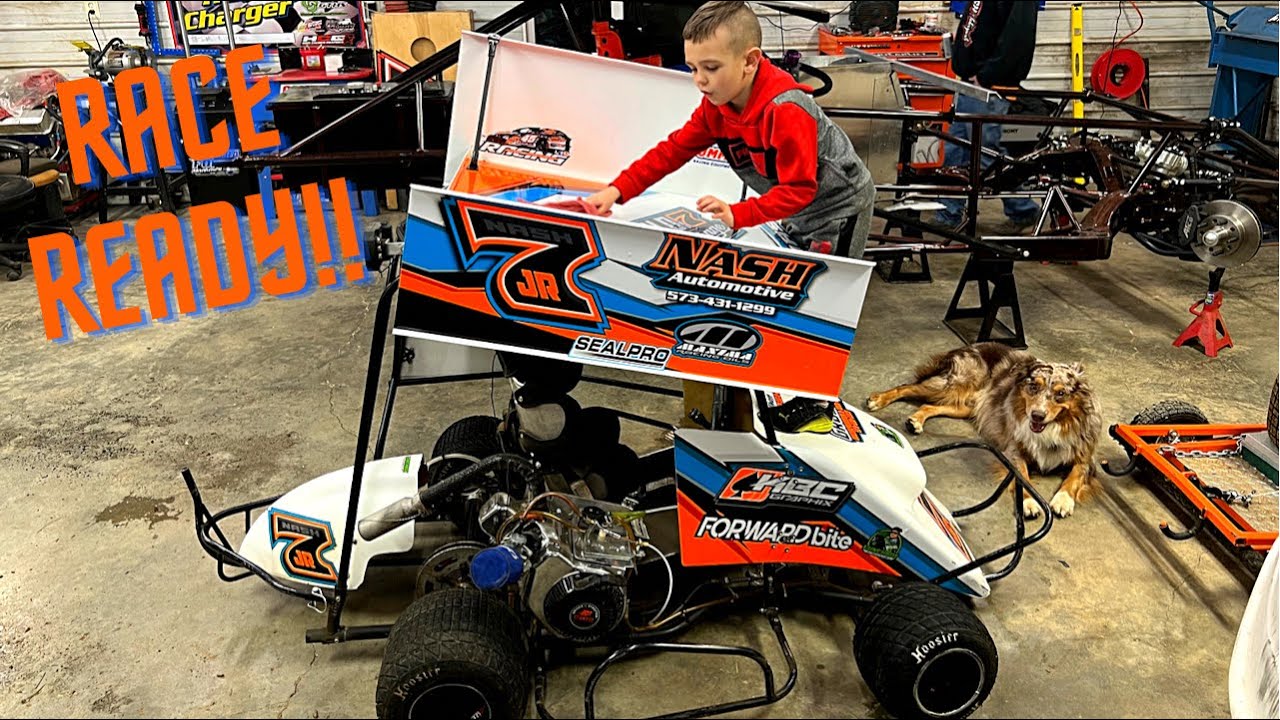 Getting Chase ready to RACE - Season starts NOW!! - YouTube