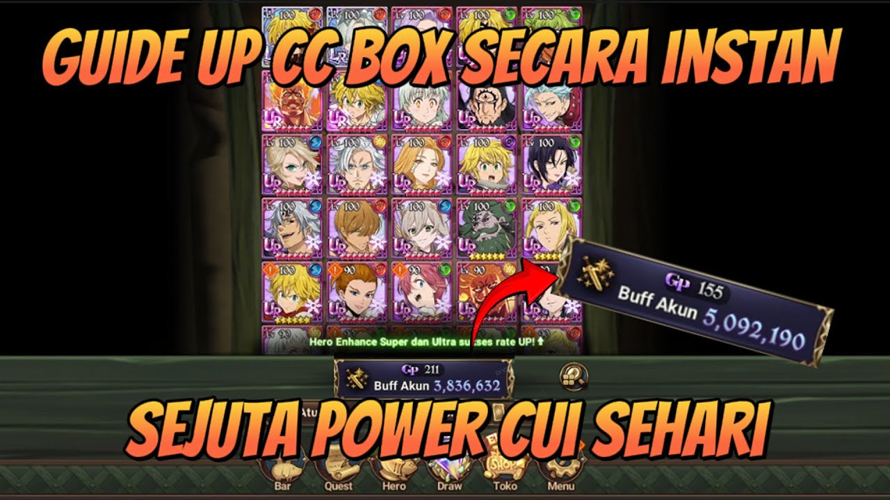 Cara UP CC Box Secara Instan !! Buat Newbie - Mid Account !! Sehari ...