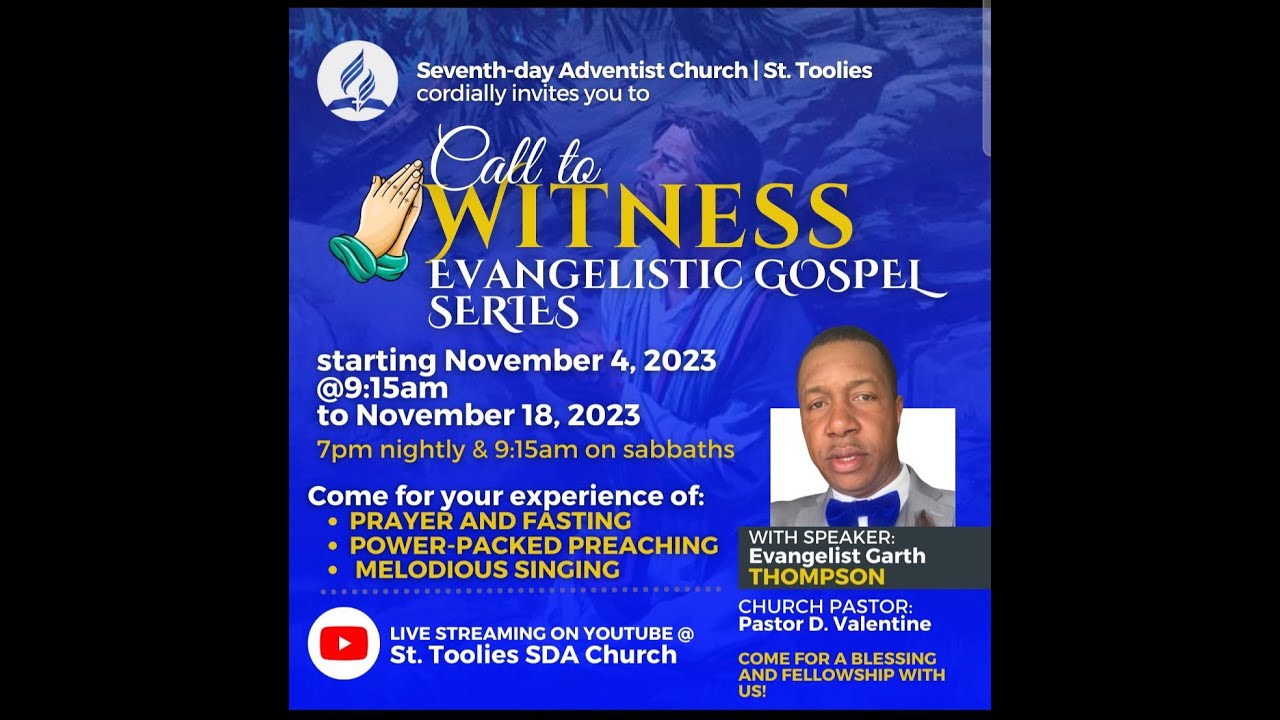 #6 Week of Prayer//Divine Hour//Call to Witness Evangelistic Gospel ...