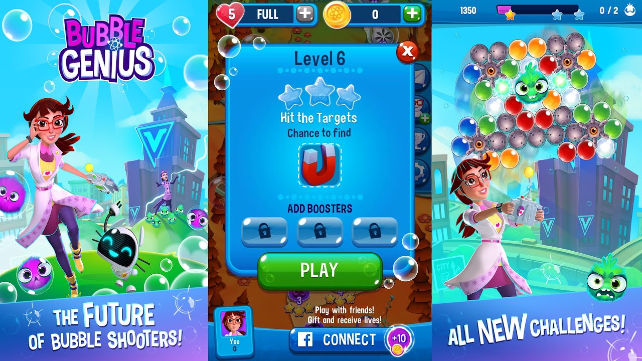 Bubble Genius Level 6 HD 1080p - YouTube