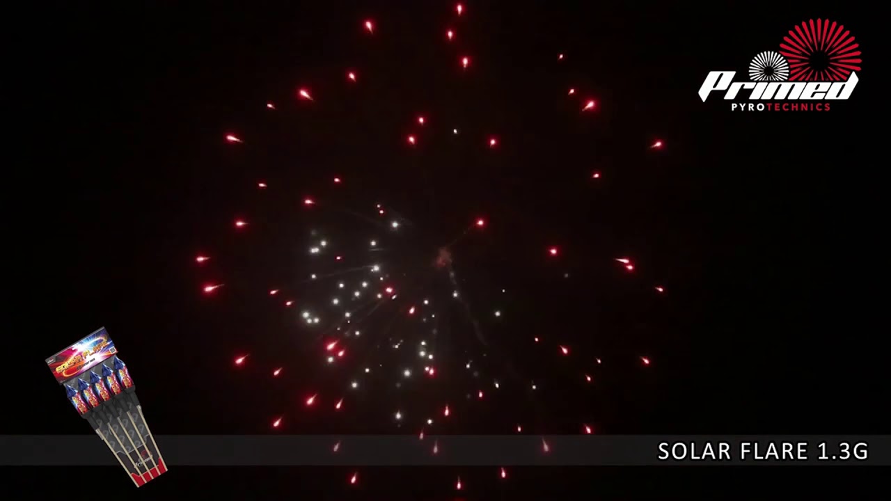 Solar Flare Rocket Pack From Primed Pyrotechnics - YouTube