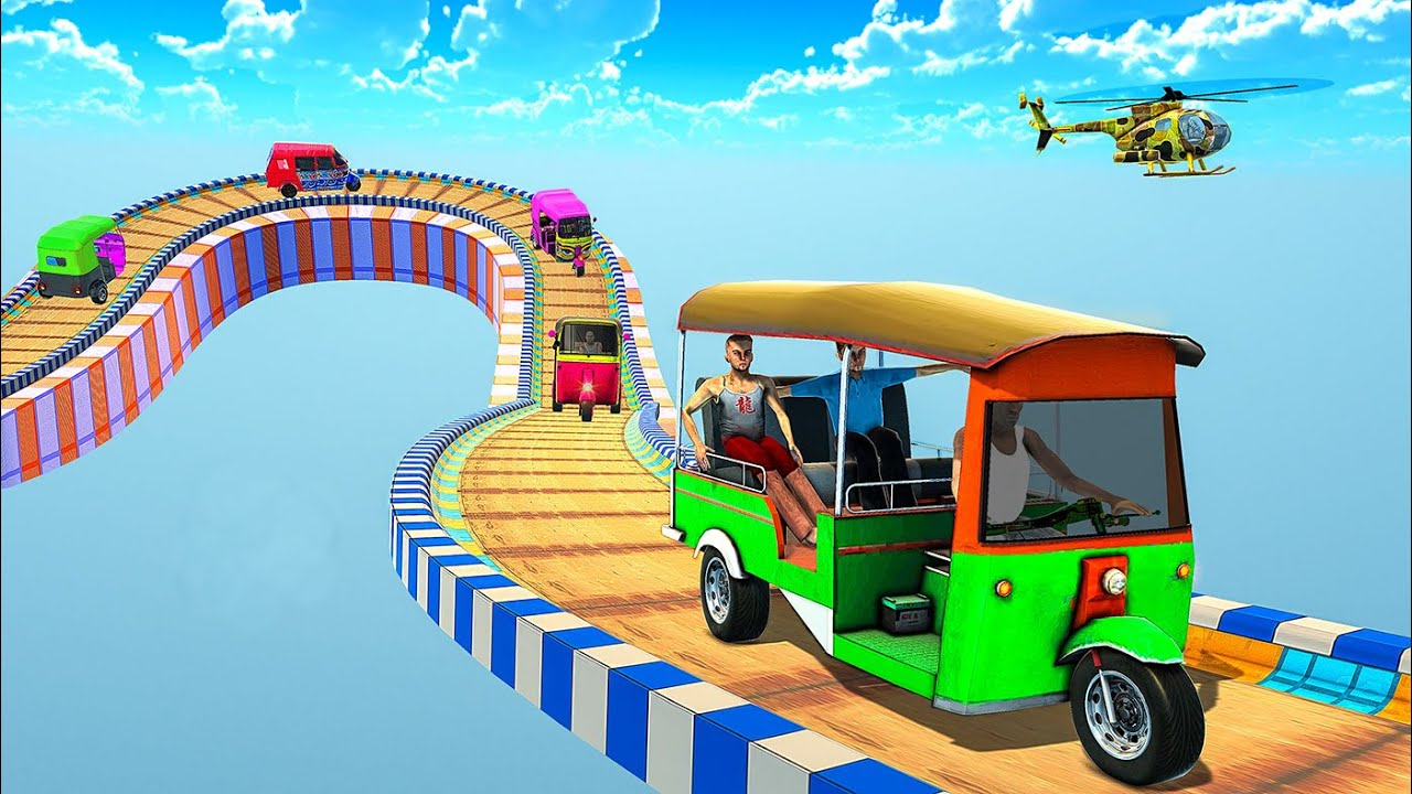 Tuk Tuk auto rickshaw game 2023 #04 New Modern Auto Rickshaw - YouTube