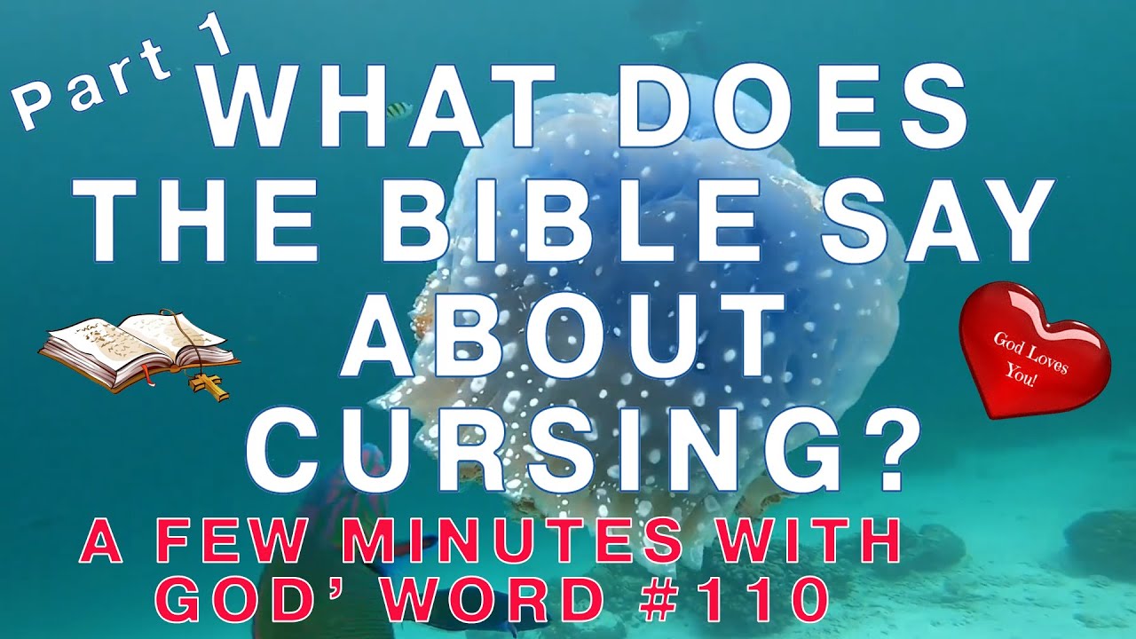 Bible Verses About Cursing. Part 1 | Christian Meditations with God's ...