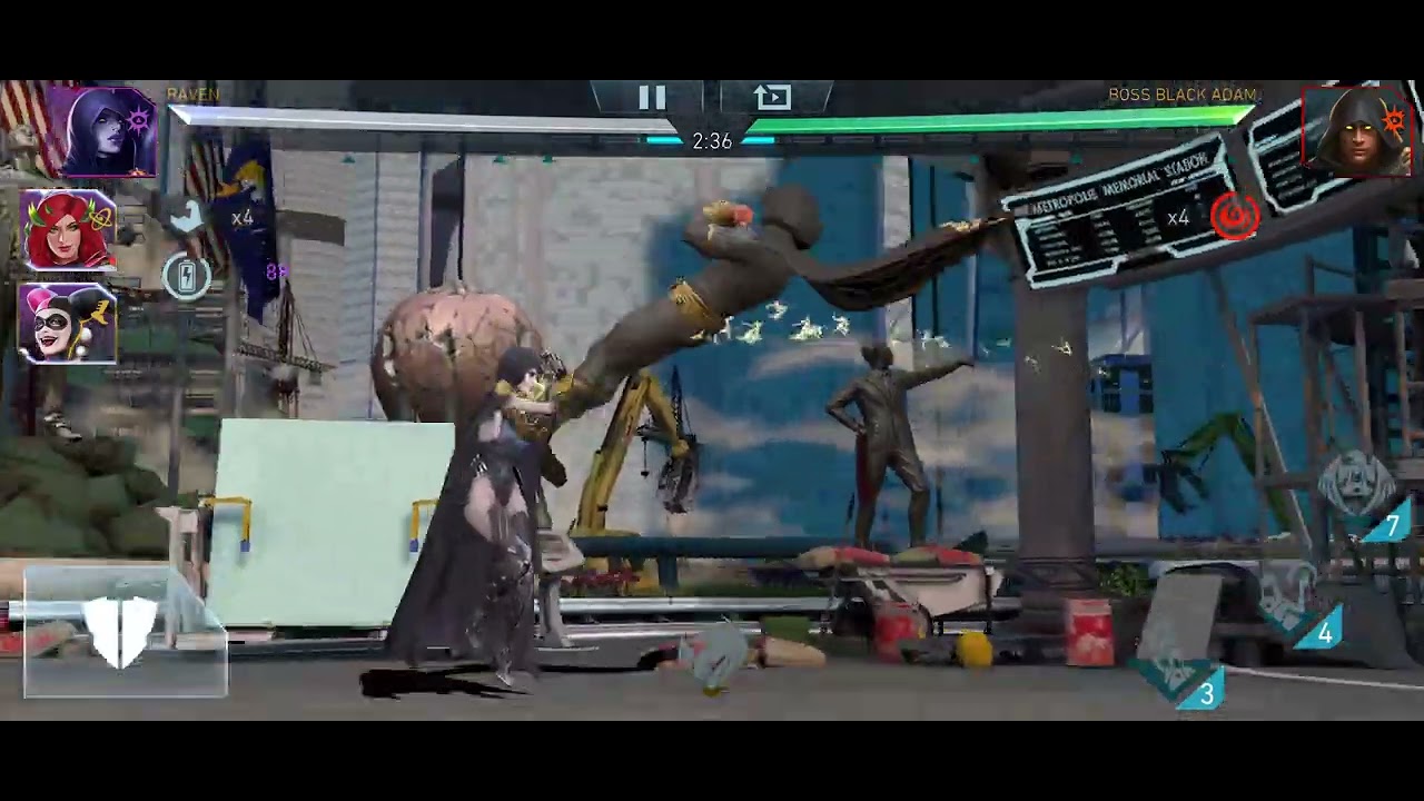 [Free to play: Injustice 2 Mobile] - Solo Raid Taste of Evil H5T3 RK ...