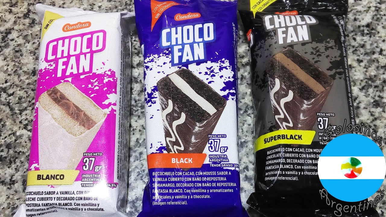 Chocofan Blanco, Black y Superblack - Condesa Minitortas Bañadas ...