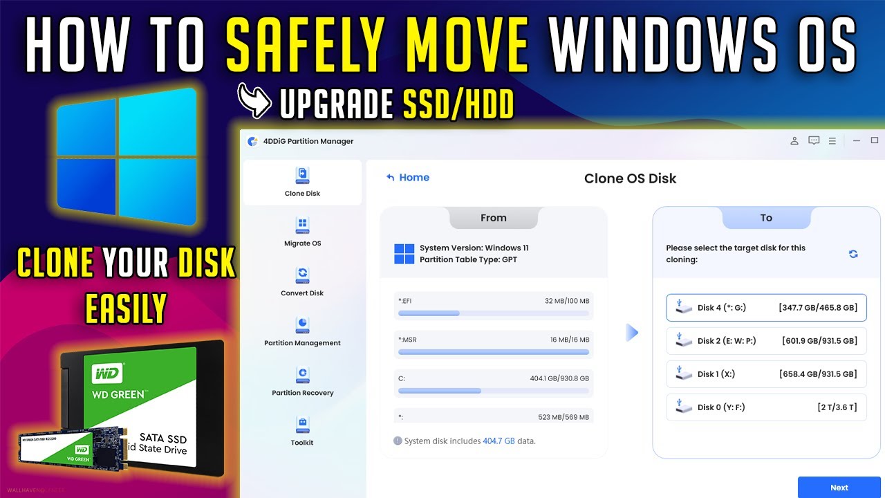 How to SAFELY Migrate OS to SSD without DATA LOSS? - YouTube