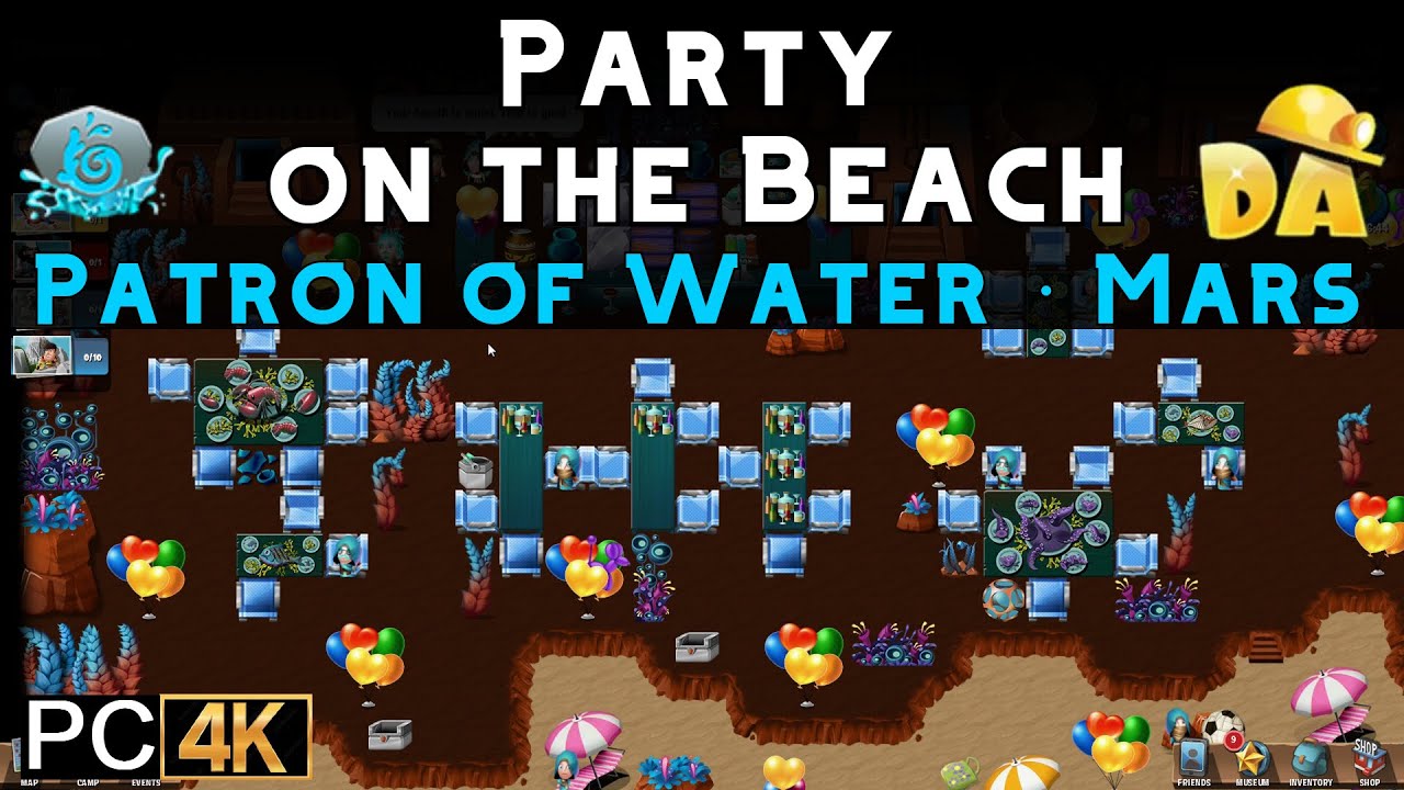 Party on the Beach | Patron of Water #20 (PC) | Diggy's Adventure - YouTube