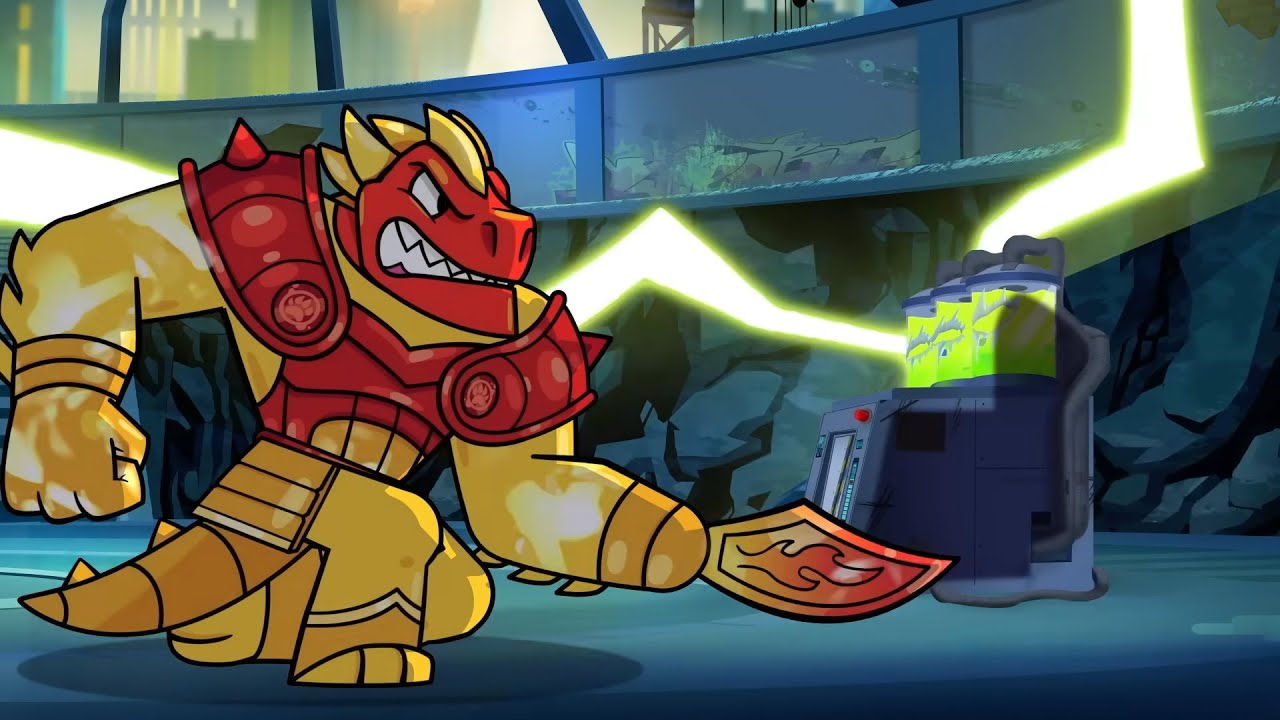 The Double Edge Attack! | Heros Of Goo Jit Zu | Ultimate Fight ...