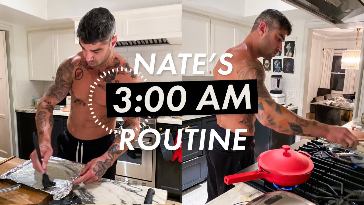 Nate's 3 AM Morning Routine! | VLOG | RRAYYME - YouTube