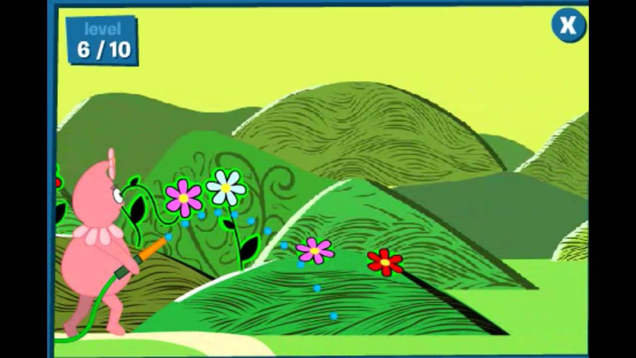 Yo Gabba Gabba ! Foofas Happy Flower Garden games for kids full ...