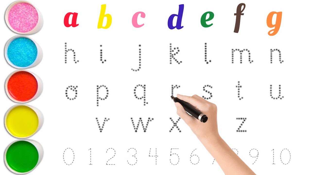 Learn abcd alphabets, numbers counting 123, shapes for kids & Toddlers ...