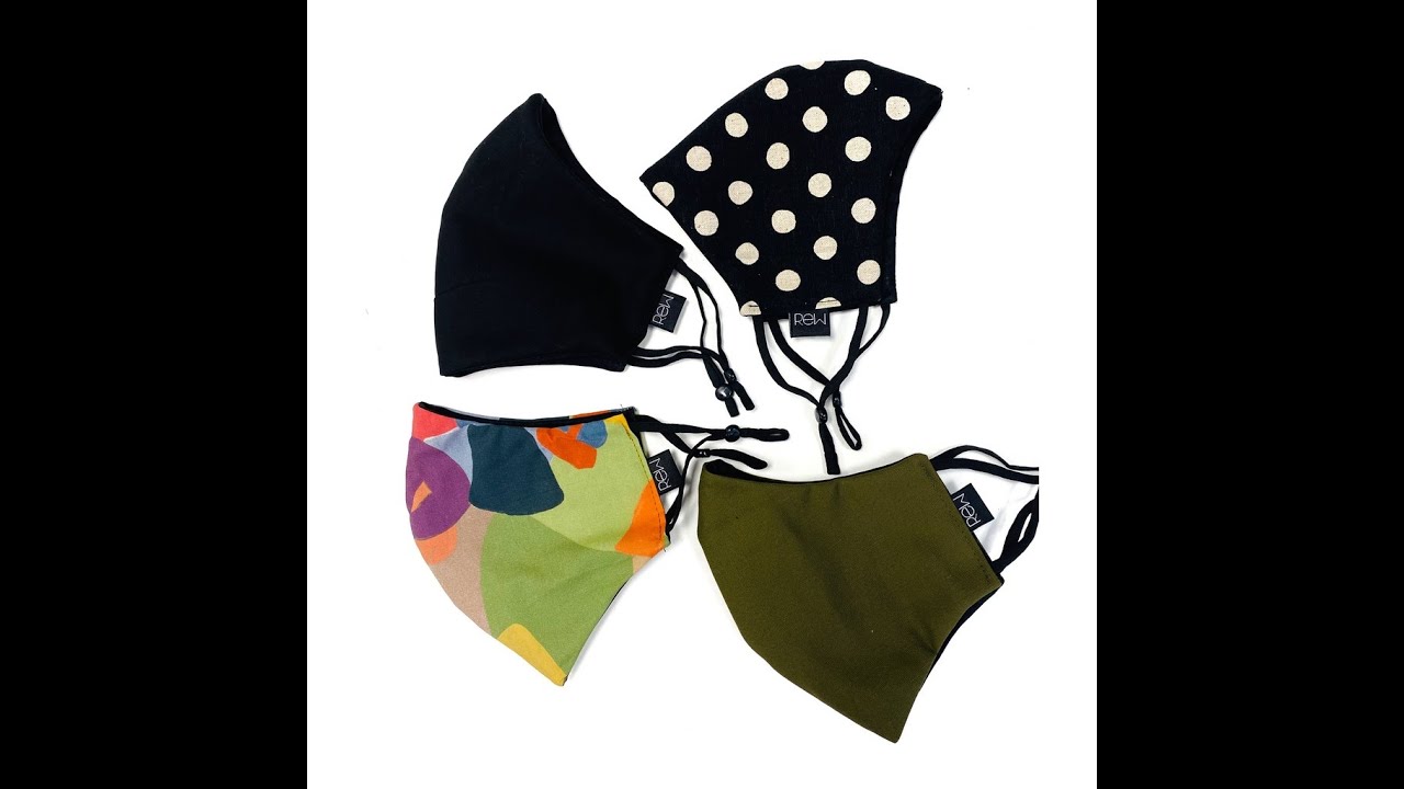 How to wear a Rew Face mask - YouTube