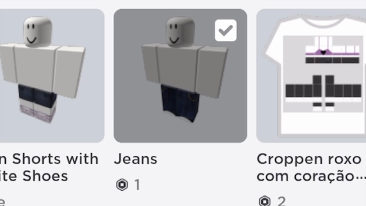 1 robux items- 😳 - YouTube