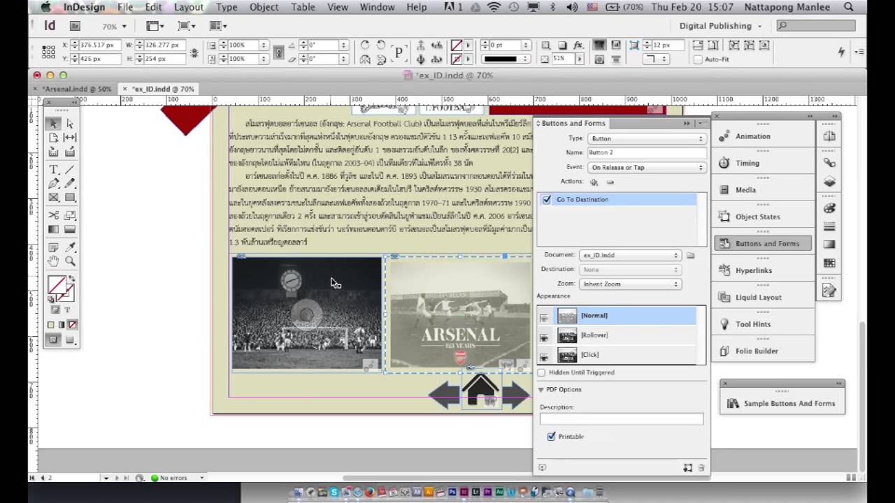 Adobe Indesign#Image Animation - YouTube