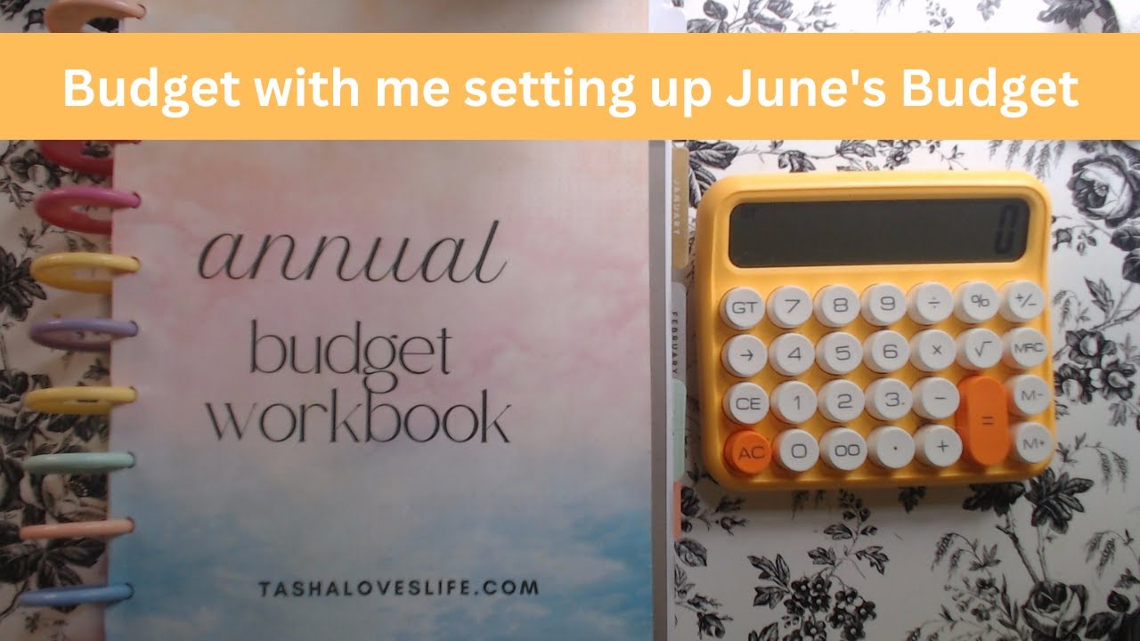 Budget with Me and plan my June budget - YouTube