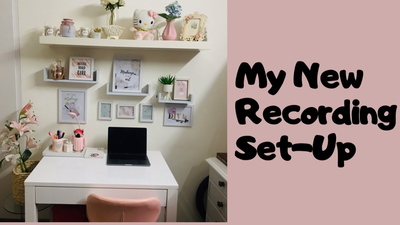 My New Recording Setup | How I Record My Videos In An Easy Way Lighting ...