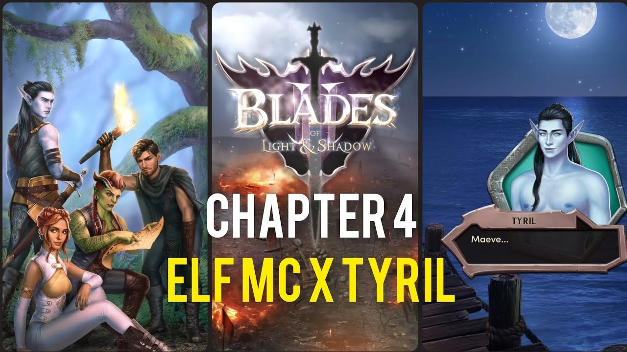 💎 Elf MC x Tyril Blades of Light and Shadow Book 2 Chapter 4 Choices ...