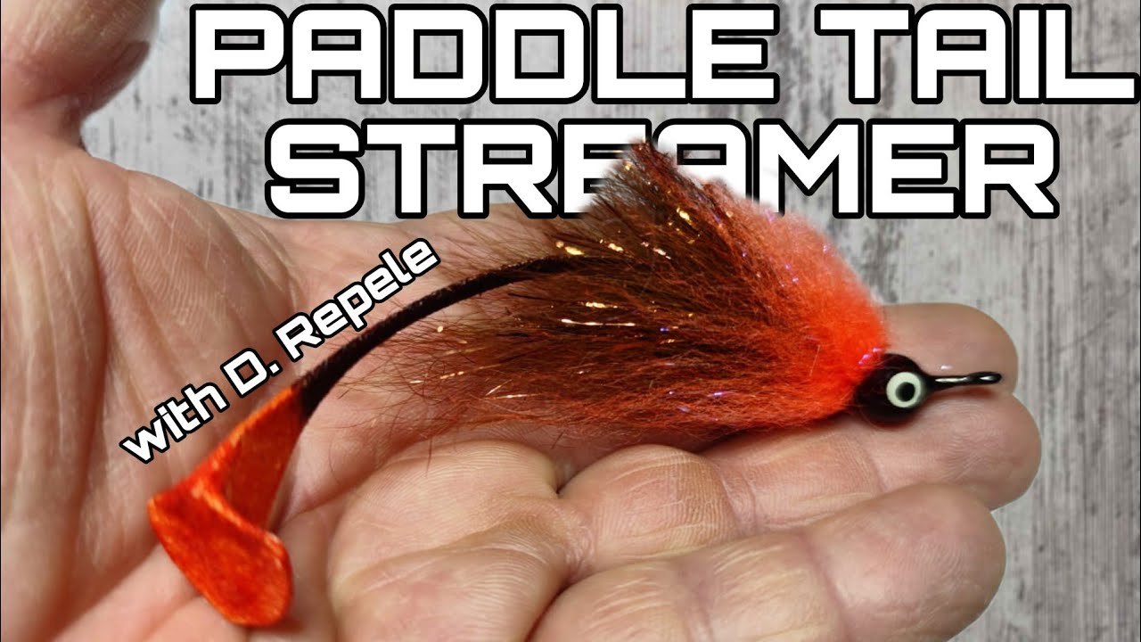 Paddle Tail Streamer - Fly tying with D. Repele - YouTube