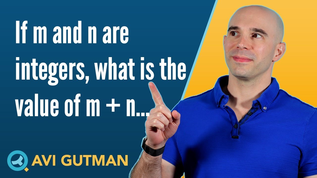 If M And N Are Integers What Is The Value Of M N DS53602 01 YouTube