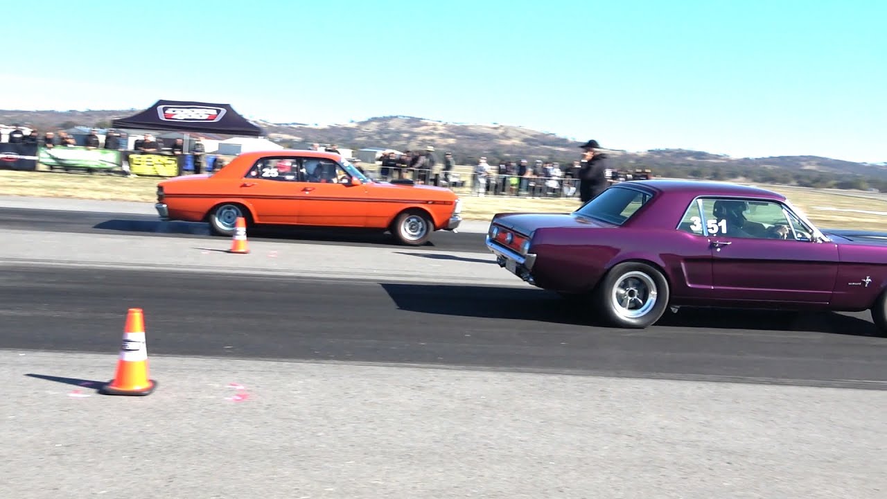 Fast cars drag racing @ Cootamundra Airport Coota 400, 2024 - YouTube