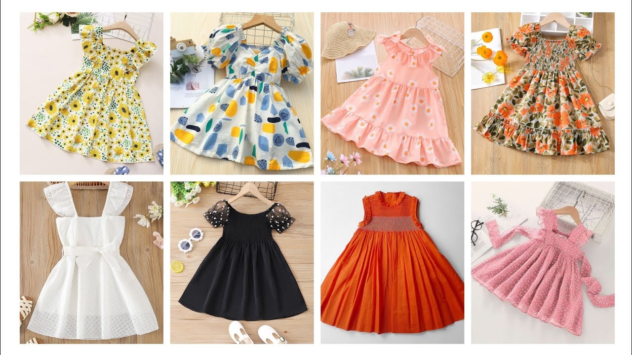 printed and plan cotton/lawn frock ideas for small girls, ideas of ...
